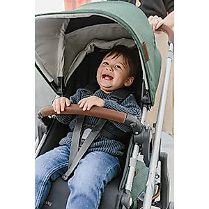 Cruz V2 Stroller - Gwen (Green Melange/Carbon/Saddle Leather)