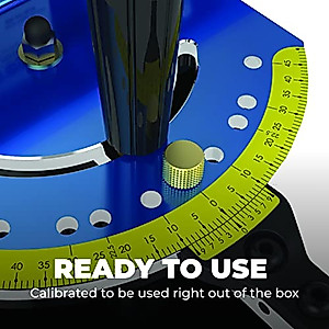 Kreg KMS7102 Table Saw Precision Miter Gauge System - Factory Calibrated - With Miter Gauge Fence & Bar - Miter Gauge for Table Saw