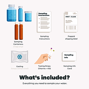 Ultimate Home Water Test Kit for Drinking Water | Tests for 250+ Parameters Like Lead, Bacteria, and VOCs | EPA Certified Well or Tap Water Test