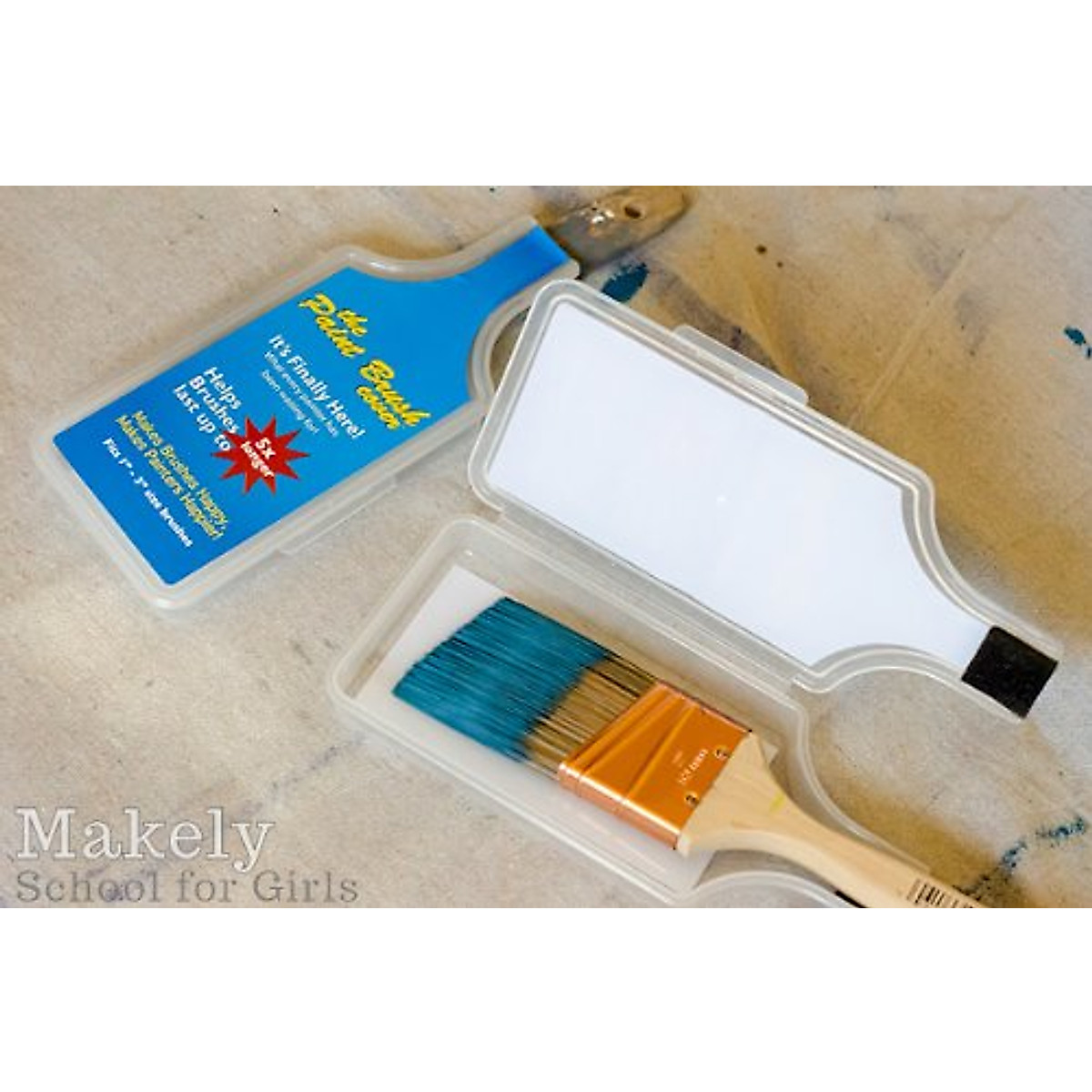 The Paint Brush Cover (3 Pack). Professional Painting Brush Holder/Case. Holds 1" to 3" Brushes
