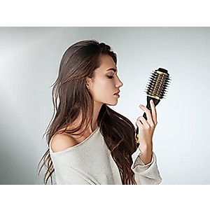LANDOT Hair Blow Dryer Brush and Volumizer, One-Step Hot Air Brush for Drying, Straightening, Volumizing