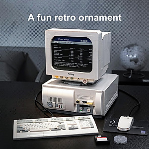 BRICKKK Computer Building Set for Adults: Construction Building Kit for Adults, Collectible Retro Computer Display Model Building Blocks, Creative Hobbies Unique Gift Idea