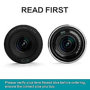 58mm Close-up Filter Kit 4 Pieces(+1,+2,+4,+10) Macro Filter Accessory Close-up Lens Filter Kit Set with Lens Filter Pouch for Canon Nikon Sony Pentax Olympus Fuji DSLR Camera+Lens Cap