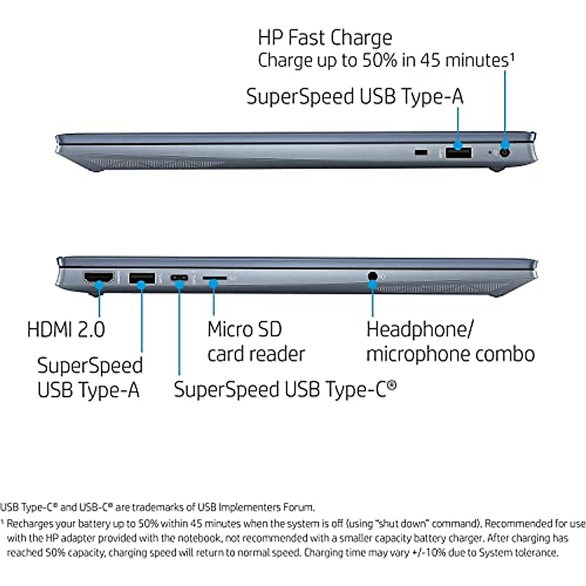 HP 2022 Newest Pavilion 15.6" FHD 1080P IPS Laptop, 8-Core AMD Ryzen 7-5700U(Up to 4.3GHz, Beat i7-1180G7), 32GB RAM, 1TB NVMe SSD, Numpad, HDMI, WiFi, USB-A&C, Fast Charge, Audio by B&O, Win11