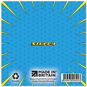 Fun 81st Birthday Cards for Men Woman - Comic Book - Happy Birthday Card for Great Grandpa Grandma Nanny Dad Papa Mom Pop Pops Aunt Uncle Gran, 5.7 x 5.7 Inch Greeting Cards, 81st Birthday Card