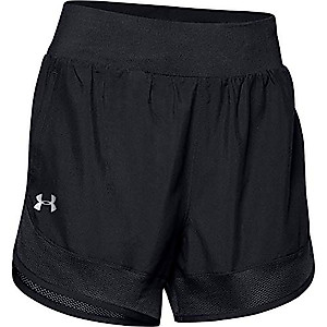 Under Armour Womens Locker Woven Short Black LG