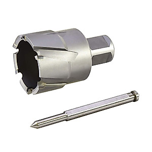 MAXTOOL 1" x1-3/8 TCT Annular Cutters & Pin Carbide Tip Slugger 25mmx35mm Magnetic Core Drills Slug Cutter 1-3/8" Deep Weldon Shank; ANW00S35R100