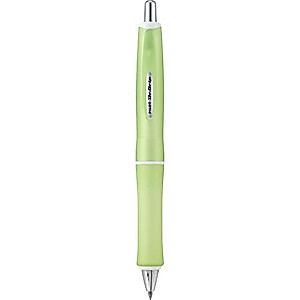 PILOT Dr. Grip Frosted Refillable & Retractable Ballpoint Pen, Medium Point, Green Barrel, Black Ink, Single Pen (36251)