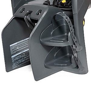 Burley Dash® FM Child Bike Seat, Black/Grey, FM - Frame Mount