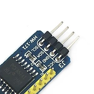 DEVMO 5PCS PCF8574 I2C Interface 8bit IO MCU Expansion Board I/O Expander IIC Bus Evaluation Development Module Compatible with AVR STM8 C8051F Ar-duino