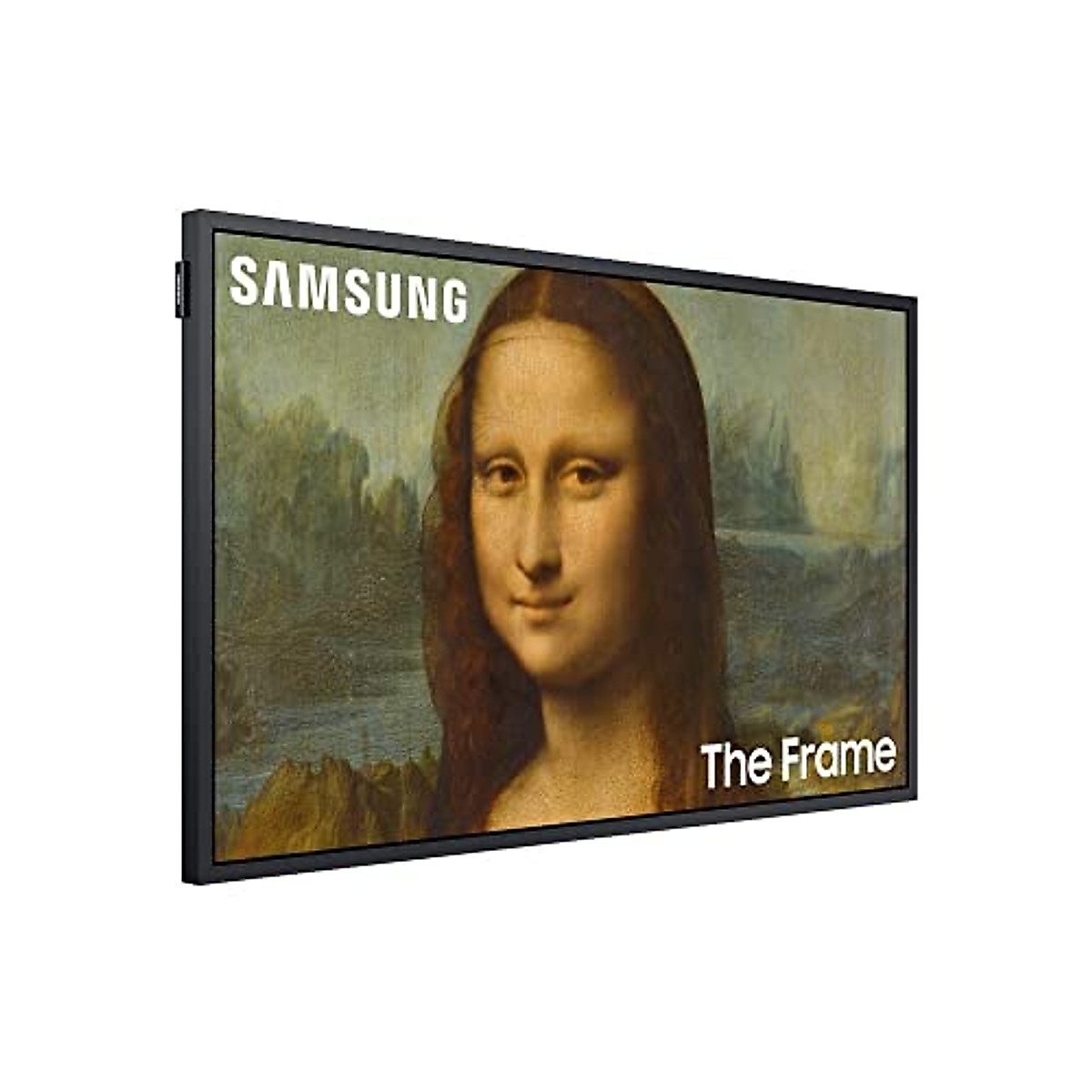 SAMSUNG QN75LS03BAFXZA 75" The Frame 4K UltraHD Smart QLED TV with a Sanus SA-IWB17-W1 17" TV Media in-Wall Box (2022)