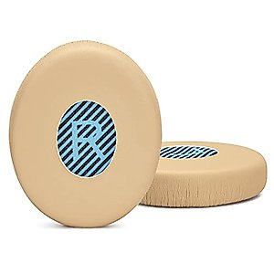 Premium Replacement SoundLink On-Ear Beige Ear Pads Cushions Compatible with Bose SoundLink On-Ear Wireless BH1 Headphones Bose On-Ear 2 (OE2) and Bose SoundTrue On-Ear Headphones. Great Comfort