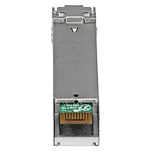 StarTech.com MSA Uncoded Compatible SFP Module - 1000BASE-ZX - 1GbE Single Mode Fiber (SMF) Optic Transceiver - 1GE Gigabit Ethernet SFP - LC 70km - 1550nm - DDM (SFP1000ZXST),Silver