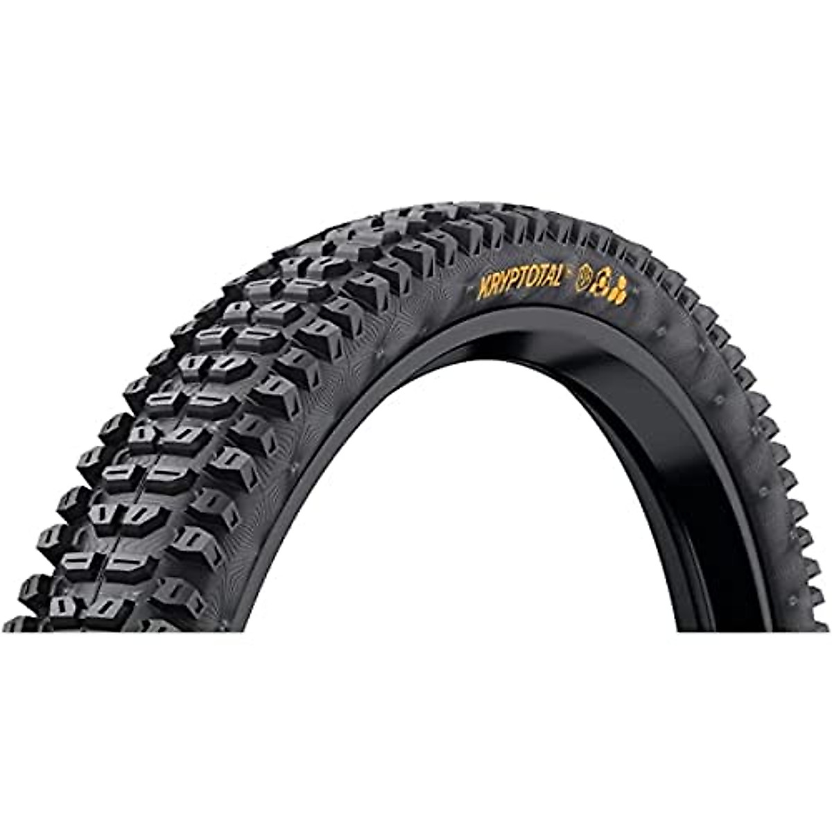 Continental Kryptotal-R 27.5 x 2.4 [Enduro Casing - Soft] Foldable MTB Mountain Bike Tire - Black