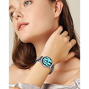 BlackPro No-Gap Nylon Watch Band Compatible With Samsung Galaxy Watch 7 6 5 4 40mm 44mm/5 Pro 45mm/6 4 Classic 42mm 43mm 46mm 47mm, Alpine Loop Woven Sport Strap for Men Women