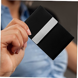 Operitacx 2pcs Business Card Holder Travel Essentials Cards Ornament The Cards Book International Travel Must Haves Outdoor Cards Holder Cards Sleeve Cards and Ticket Holder Cards Covers