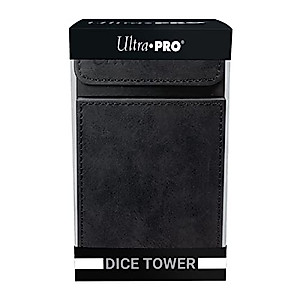 Ultra PRO - Alcove Dice Tower - Great Dice Carrying Case for Classic Board Games, RPG Games , and Tabletop Games - Stores 40+ Standard Sized RPG Game Dice