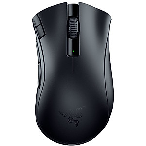 Razer USB DeathAdder V2 X Hyperspeed: Award-Winning Ergonomic Design - 235hr Battery Life - 7 Programmable Buttons (Renewed)