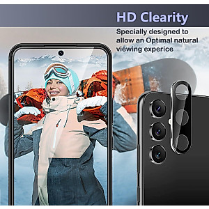 Privacy Screen Protector for Samsung Galaxy A54 5G with Camera Lens Protector[2+2 Pack], Anti-Spy Tempered Glass Film,9H Hardness,Anti-Scratch
