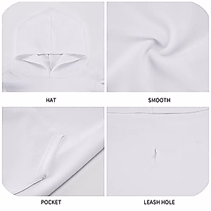 Large Dog Hoodie England-Flag-Old-Wooden Pet Clothes Sweater with Hat Soft Cat Outfit Coat Large