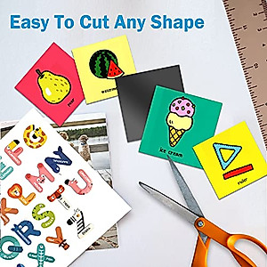 Uinkit 10 Sheets Printable Magnetic sheets Non Adhesive 13.5mil 8.5 x 11 inches Thick Magnet Glossy Photo Paper for Inkjet Printers