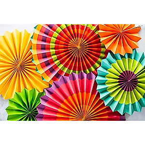 FIESTA PARTY Decorations Supplies kit - Cactus decor foil Balloons, Gold Fiesta balloon banner, Fiesta helium balloons, Coco party paper tassel garland, Mexican party style paper fans- Cinco de mayo