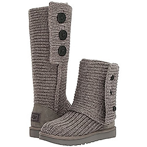 UGG Women's Classic Cardy Winter Boot, Grey, 11 B US