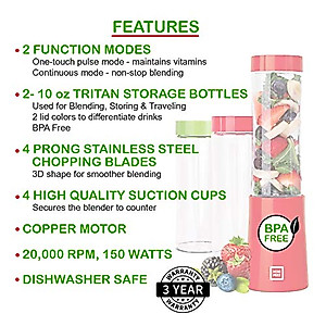 Euro Cuisine MM1R Blender, One Size, Red