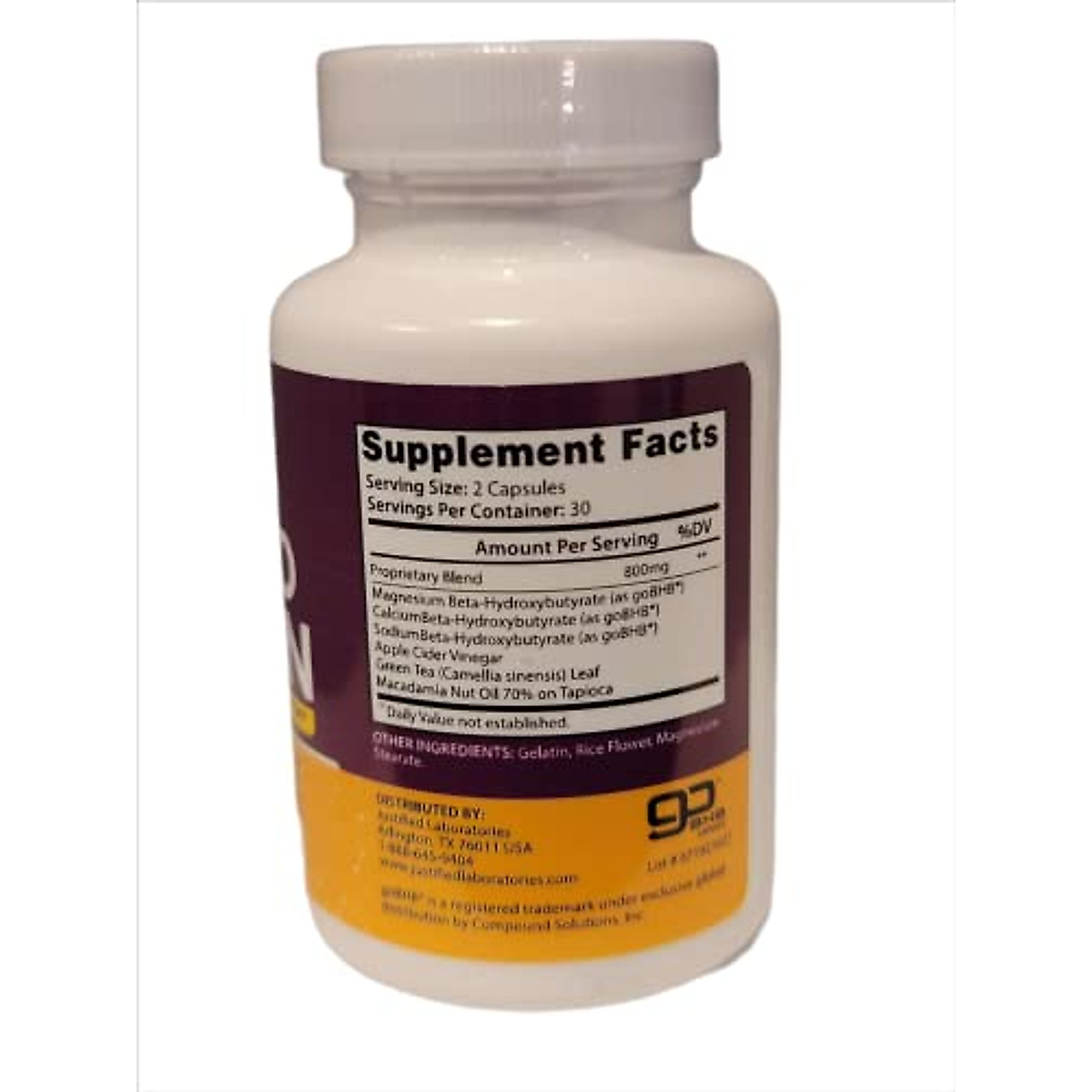 (5 Pack) Keto Advantage Keto Burn Pills Includes Apple Cider Vinegar goBHB Exogenous Ketones Advanced Ketogenic Supplement Ketosis Support for Men Women 300 Capsules