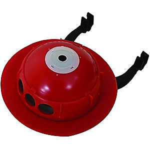 Korky 2023BP Universal Flapper for Toto Toilet Repairs, 3", Red