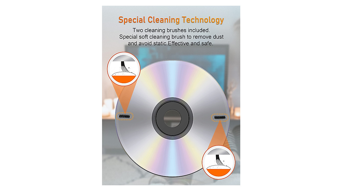Arsvita Laser Lens Cleaner for CD/DVD Players