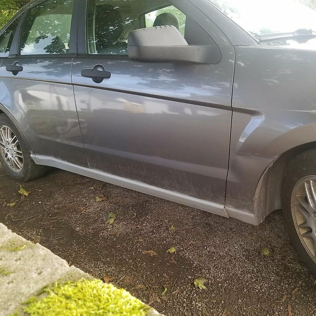 Slip-on Rocker Panel Compatible With 2008-2011 Ford Focus 4 door Pair