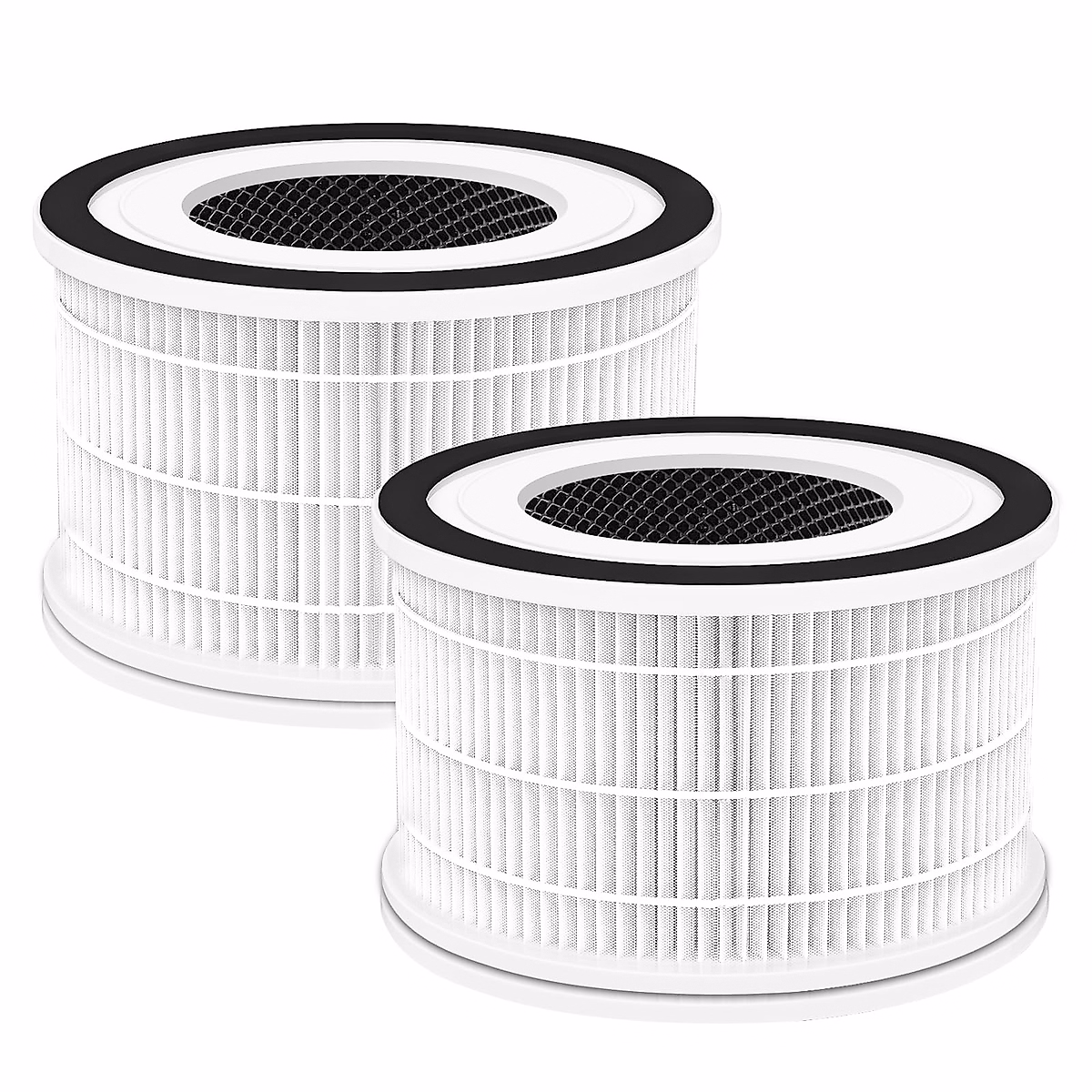 2-Pack True Replacement Filter Compatible with Afloia Fillo/Halo/Mooka Allo, 3-in-1 High Efficiency True Filter for Fillo filter, for Moo ka Allo Filter