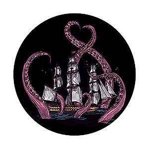 Octopus - Kraken PopSockets PopGrip: Swappable Grip for Phones & Tablets