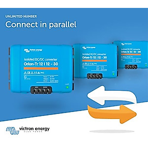 Victron Energy Orion-Tr IP43 12/12-Volt 30 amp 360-Watt Isolated DC-DC Converter