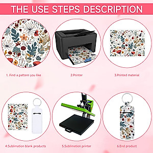 Valyria Sublimation Blanks Chapstick Holder Keychains Lipstick Holder Keychains Chapstick Holder Bulk (White-Rectangle (20 Pcs))