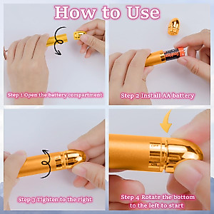 Beauty Bar 24k Gold Skin Care Face Massager Roller, 2 in 1 Electric 3D Roller and T Shape Energy Beauty Bar for Face Lift and Skin Tightening