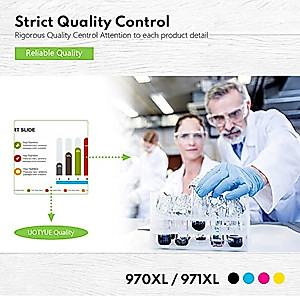 970XL Black PageWide Cartridge - Dohn 1 Pack 970XL CN625AM Ink Cartridge Replacement for HP 970 970XL Works with OfficeJet Pro X451 X476 X551 X576 Printer