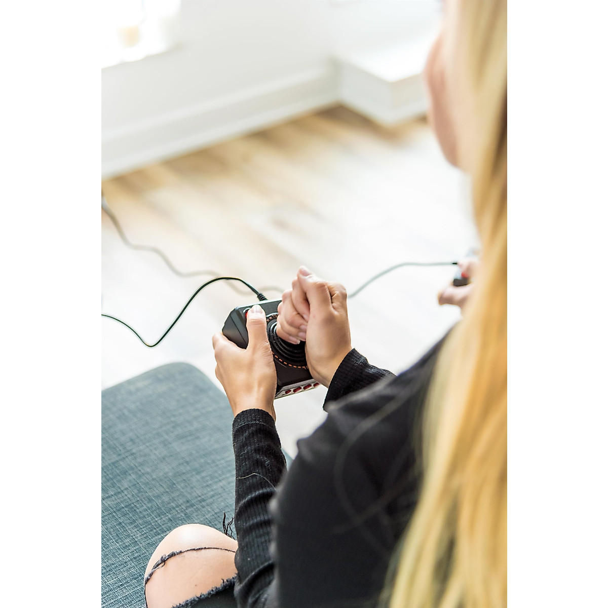 Atari Flashback 12 Gold, Retro Game Console, Built-in 130 Classic Games, Two Joystick and Paddle Controllers, HDMI, PLUG & PLAY on HD TV