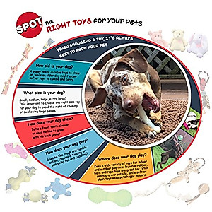 SPOT Vermont Style Fleece Bone Dog Toy - Soft Squeaky Plush Comfort Toy for Small and Medium Dogs and Puppies, Ideal for Light Chewers, 9 inch