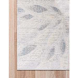 Unique Loom Sumter Collection Area Rug - Rhett (9' x 12' Rectangle, Yellow/ Gray)