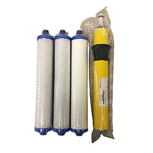 Hydrotech Compatible 33001068 - 25 GPD Membrane with Filters Set - Membrane Made in USA