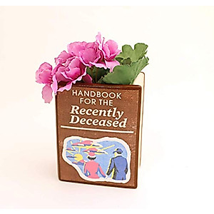 Handbook for the Recently Deceased, Beetlejuice Pencil Holder, Book Vase