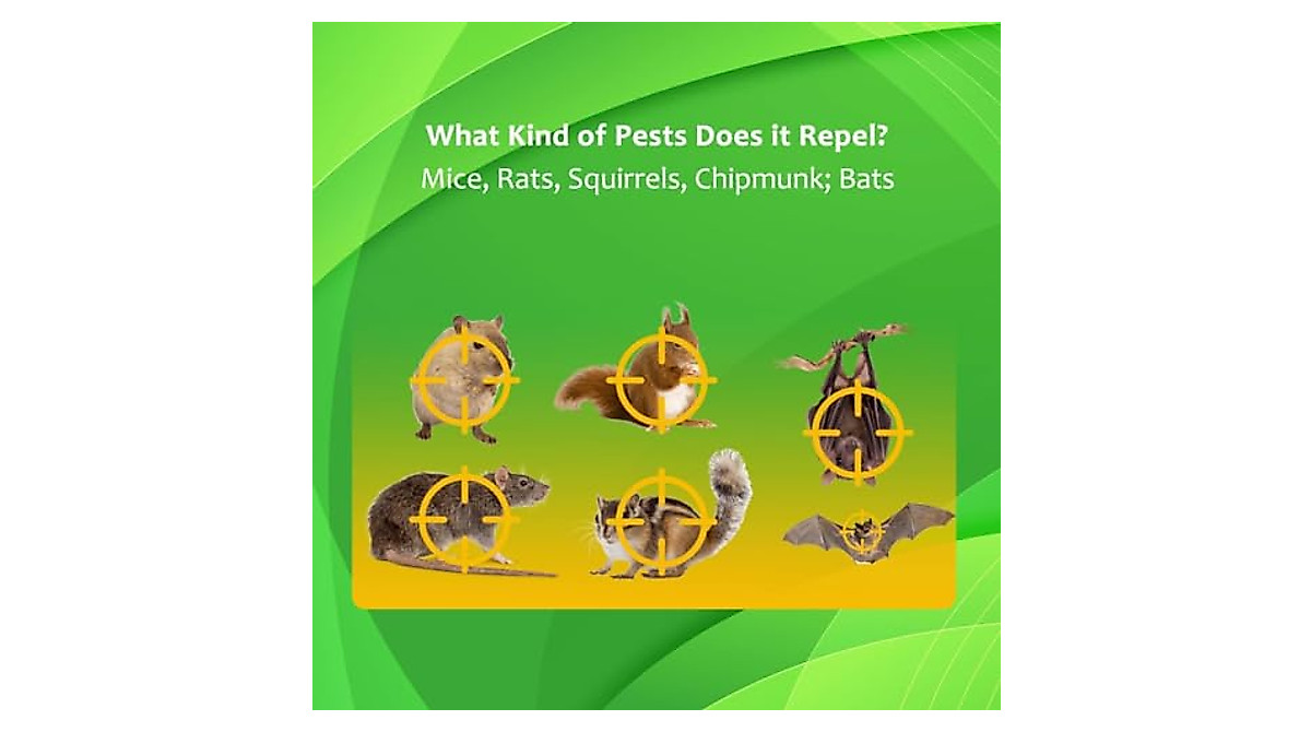 Ultrasonic Mice Repellent Plug-ins for Indoor Use