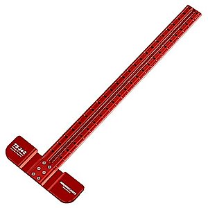 Woodpeckers T-Square with Rack-It Mount, 24 Inch, Aluminum, For Precision Woodworking