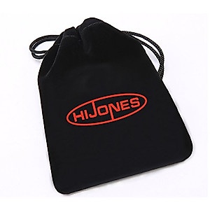 HIJONES Unisex Stainless Steel Personalized Skull Bone 3mm Simple Rock Gothic Ring Size 9