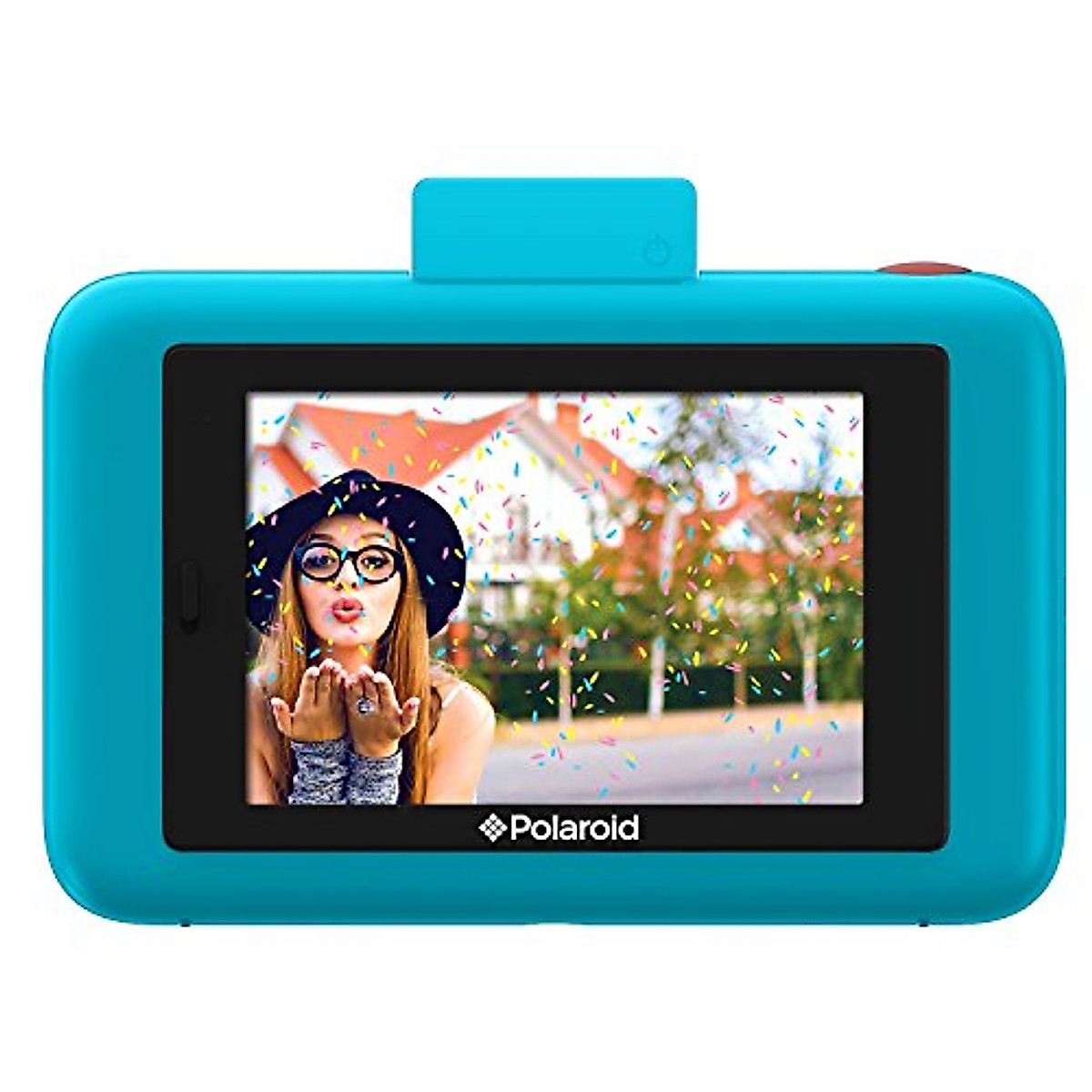 Zink Polaroid Snap Touch Portable Instant Print Digital Camera with LCD Touchscreen Display (Blue)