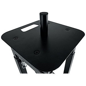 2) Rockville RTP-GO Black Portable Collapsible DJ Totem Light Stands+Bags+Scrims