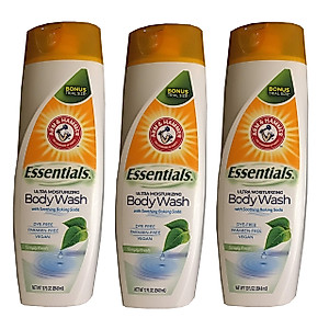 3-Pack Simply Fresh Essentials Ultra Moisturizing Vegan Body Wash