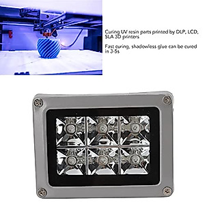 UV Resin Curing Lamp, Drop Resistant High Efficiency Resin Curing Light 405nm for 3D Printer(#1)